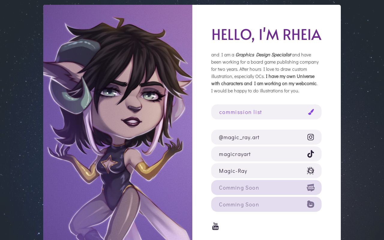 Hi, I'm Rheia